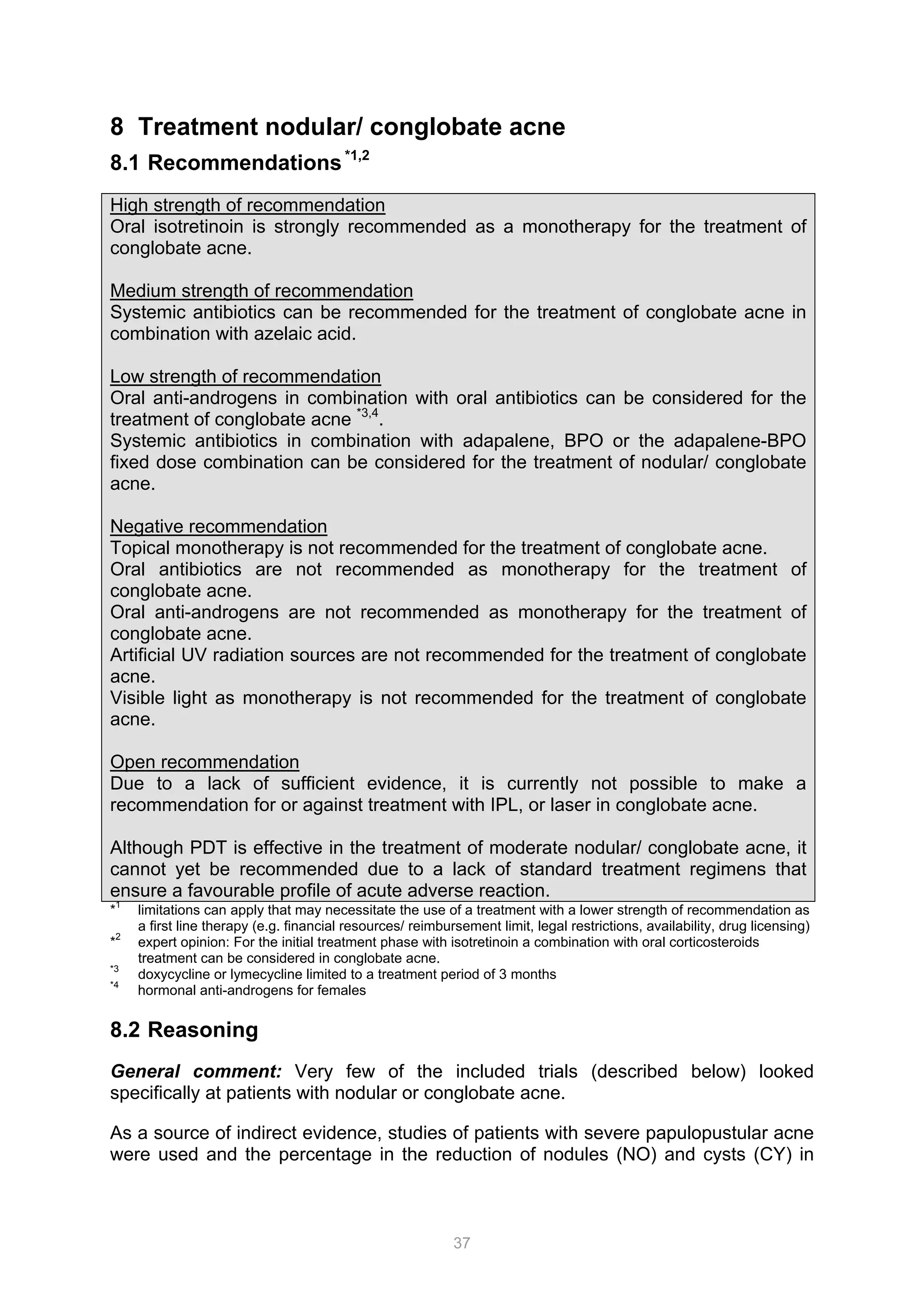 Guideline on-the-treatment-of-acne | PDF