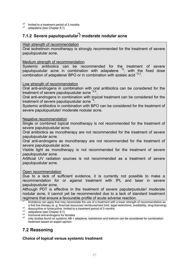 Guideline on-the-treatment-of-acne | PDF