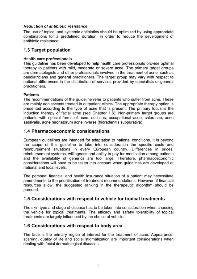 Guideline on-the-treatment-of-acne | PDF