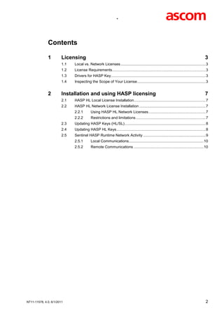 Guide line tems discovery 3.1 hasp licese | PDF