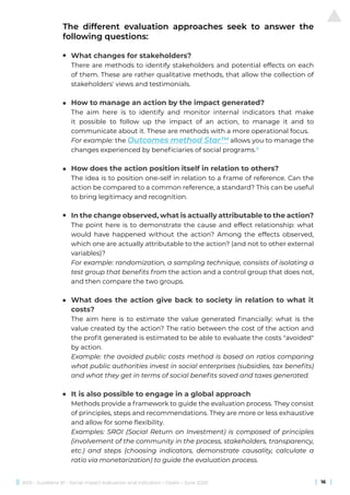 GUIDELINE: SOCIAL IMPACT EVALUATION AND INDICATORS | PDF