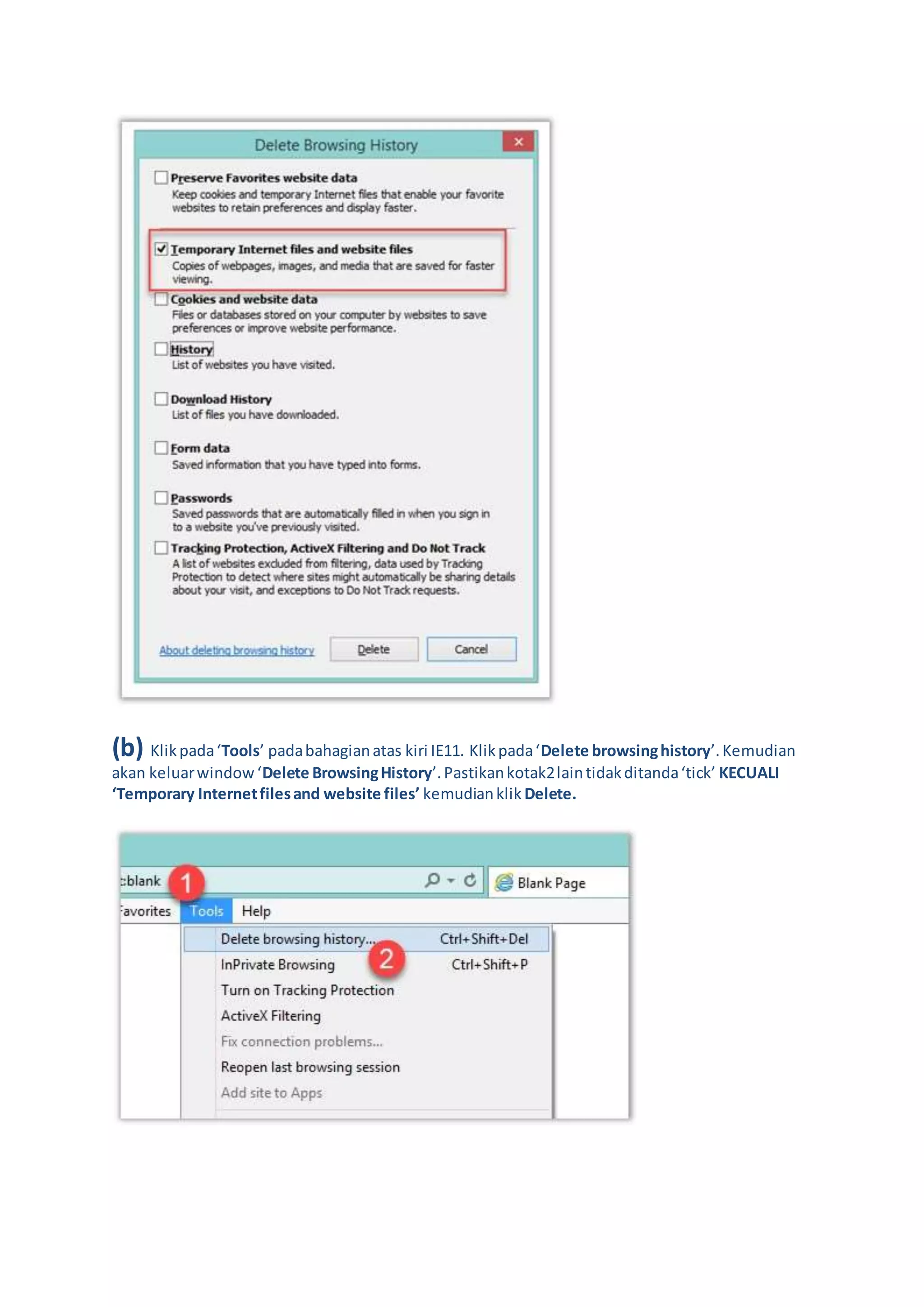 Guideline clear cache | DOCX