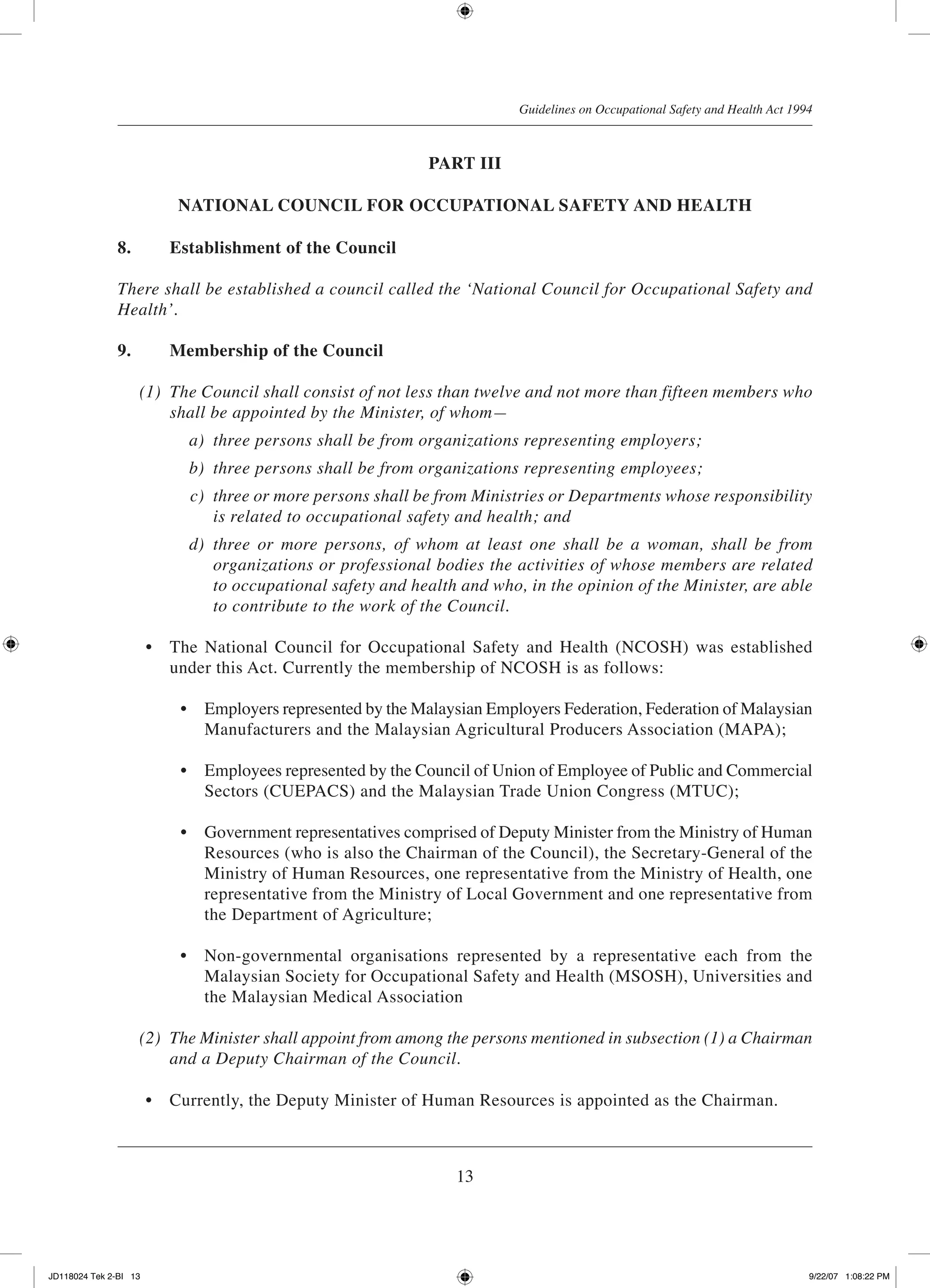Guideline dosh garispanduan2006bi | PDF