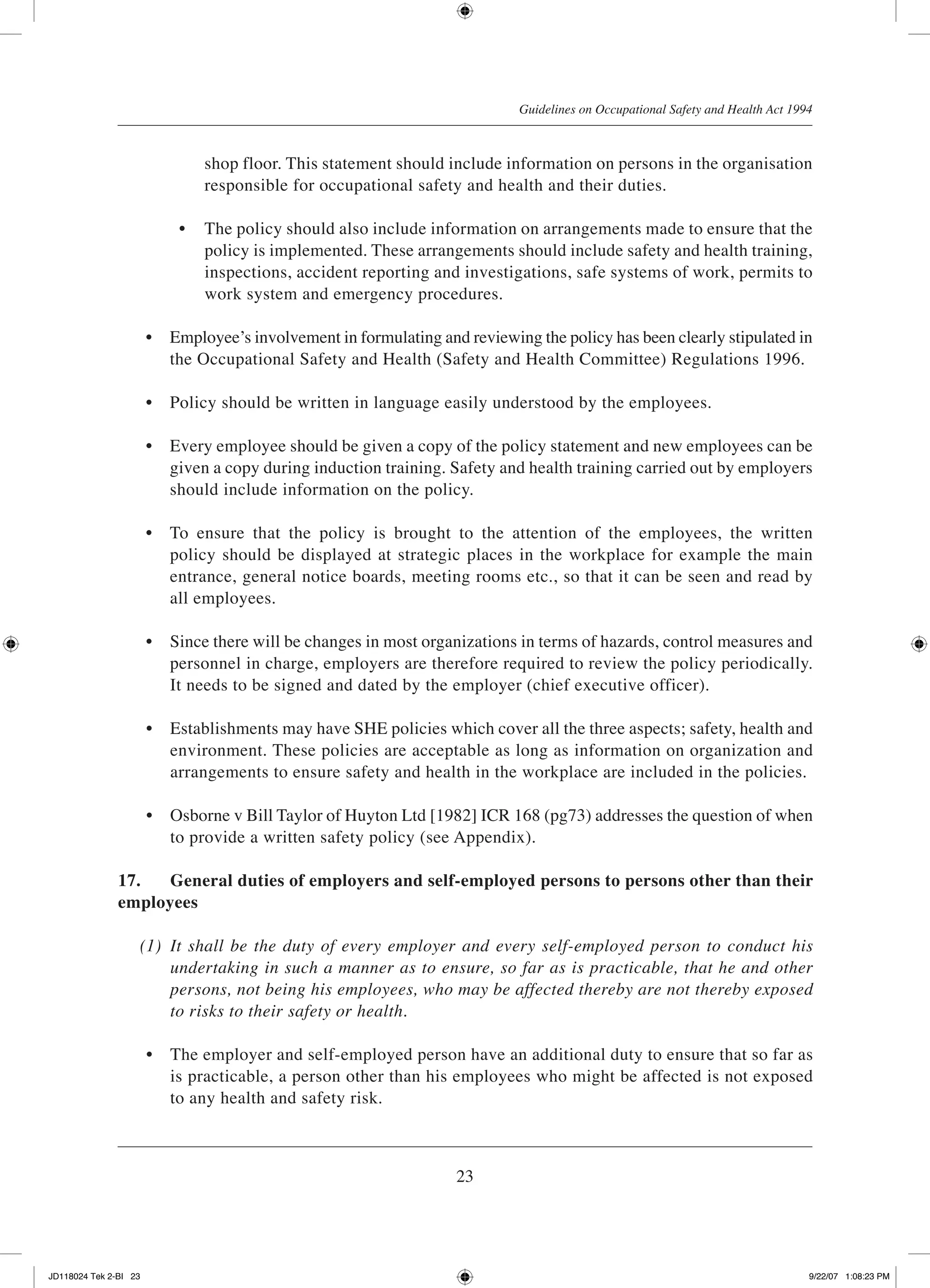 Guideline dosh garispanduan2006bi | PDF