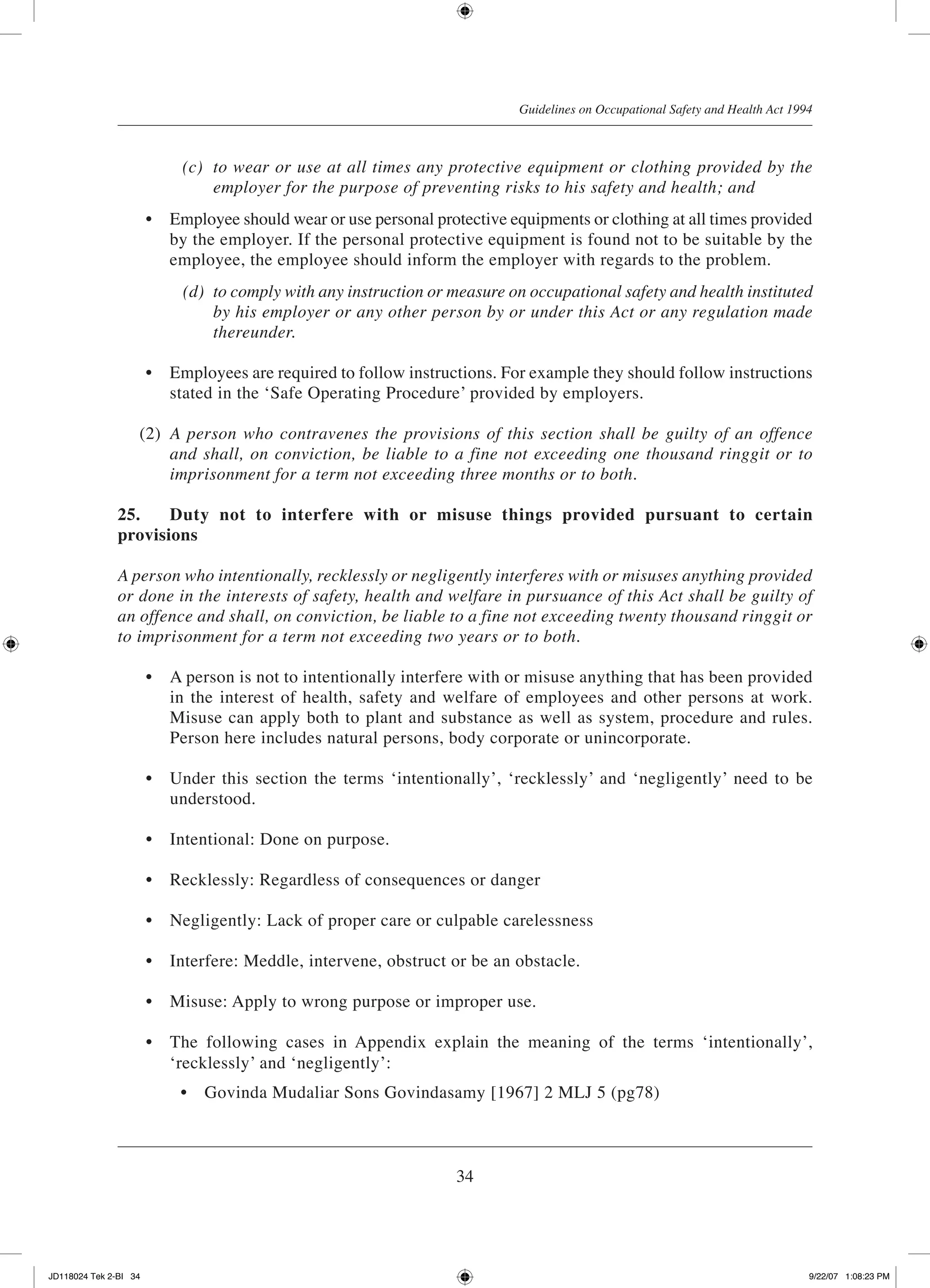 Guideline dosh garispanduan2006bi | PDF