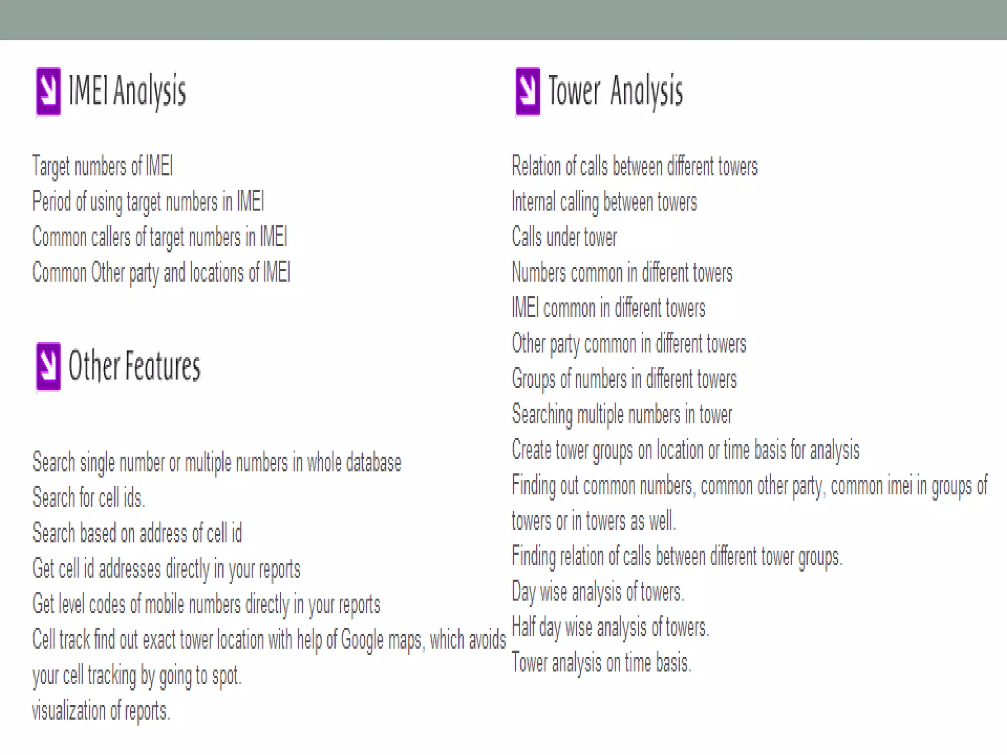 Guideline for Call Data Record Analysis by Raghu Khimani | PPTX