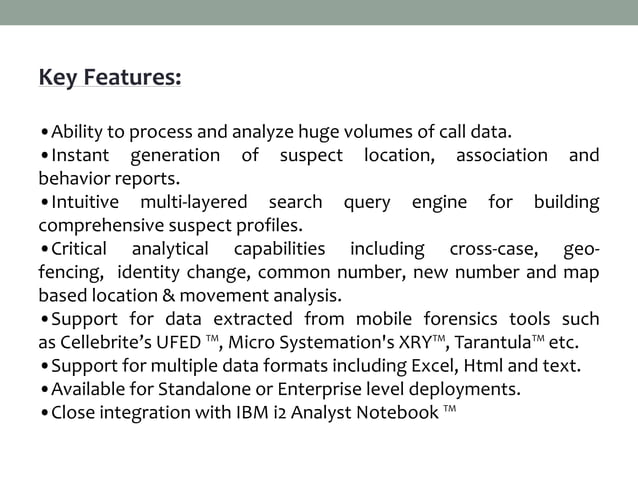 Guideline for Call Data Record Analysis by Raghu Khimani | PPTX