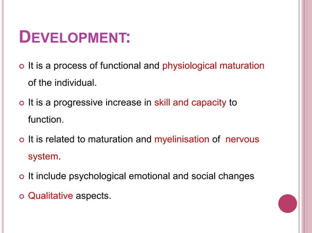 Guide line for groth and development | PPTX