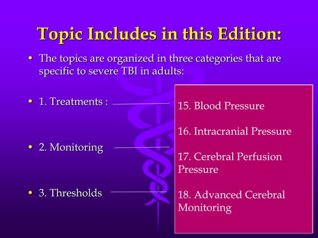 Guideline for management of TBI by Dr.sagor | PPTX