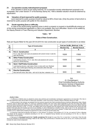 Guideline instruction (valuation factor) & new construction cost for ...
