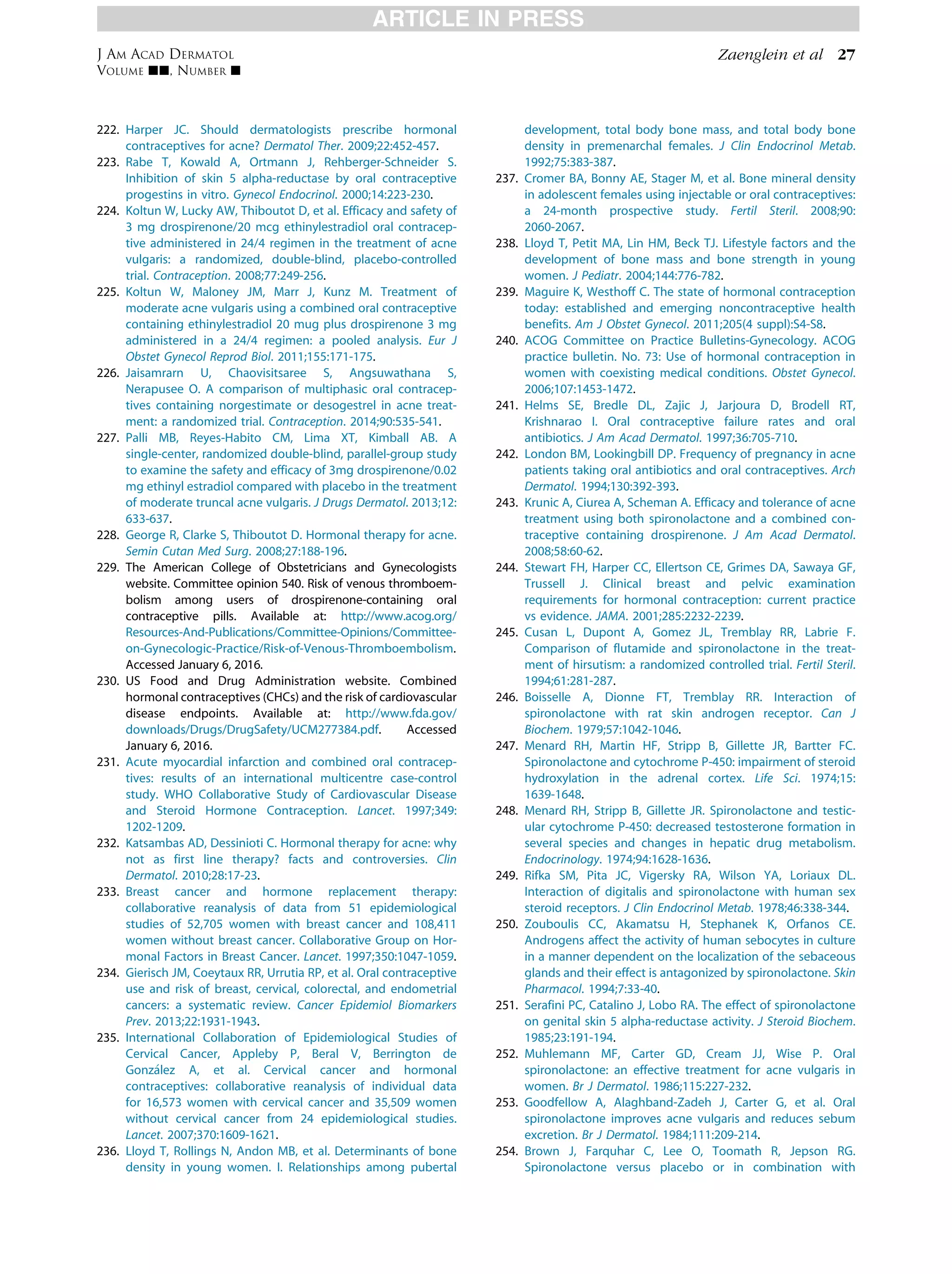 Guideline management of acne 2016 | PDF