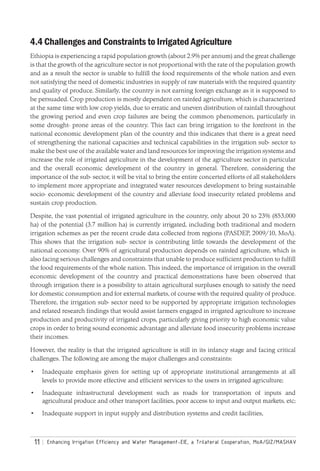 Guideline on Irrigation Agronomy-Ethiopia, 2011 | PDF