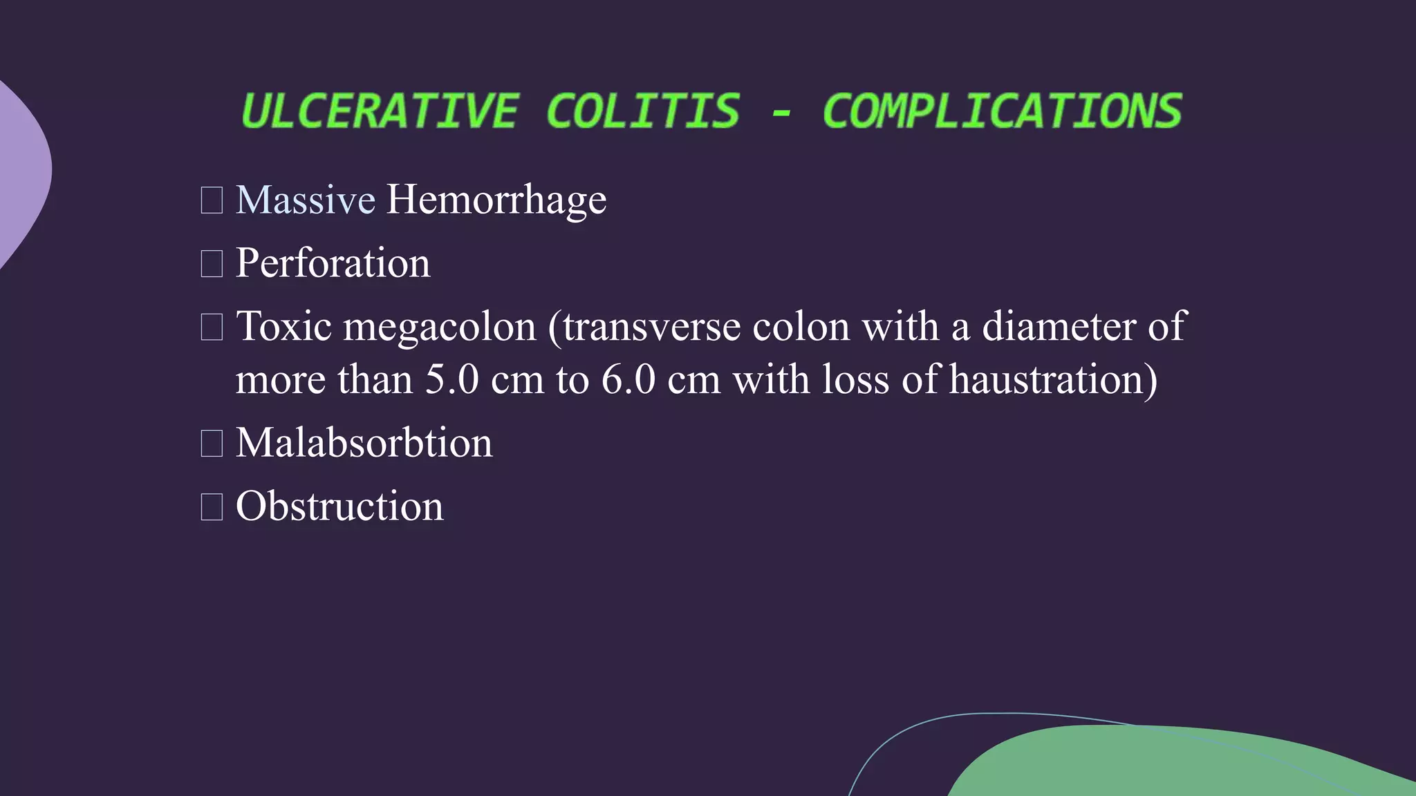 Guideline ppt on Ulcerative colitis | PPTX