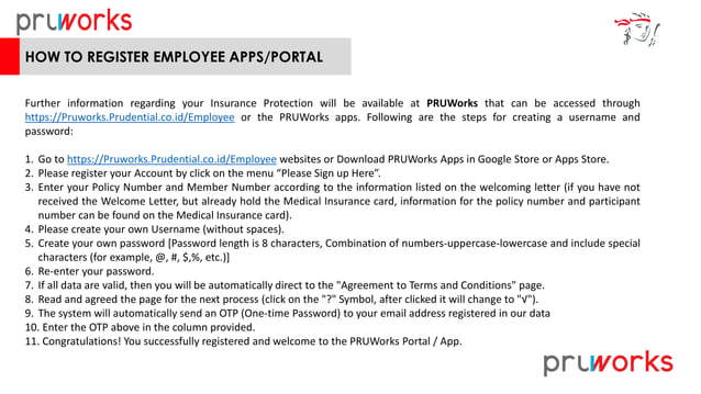 Guideline PRUWorks Employee Apps & Web (English Version).pdf | Internet ...
