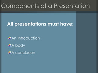 Guidelines for Oral Presentations | PPT