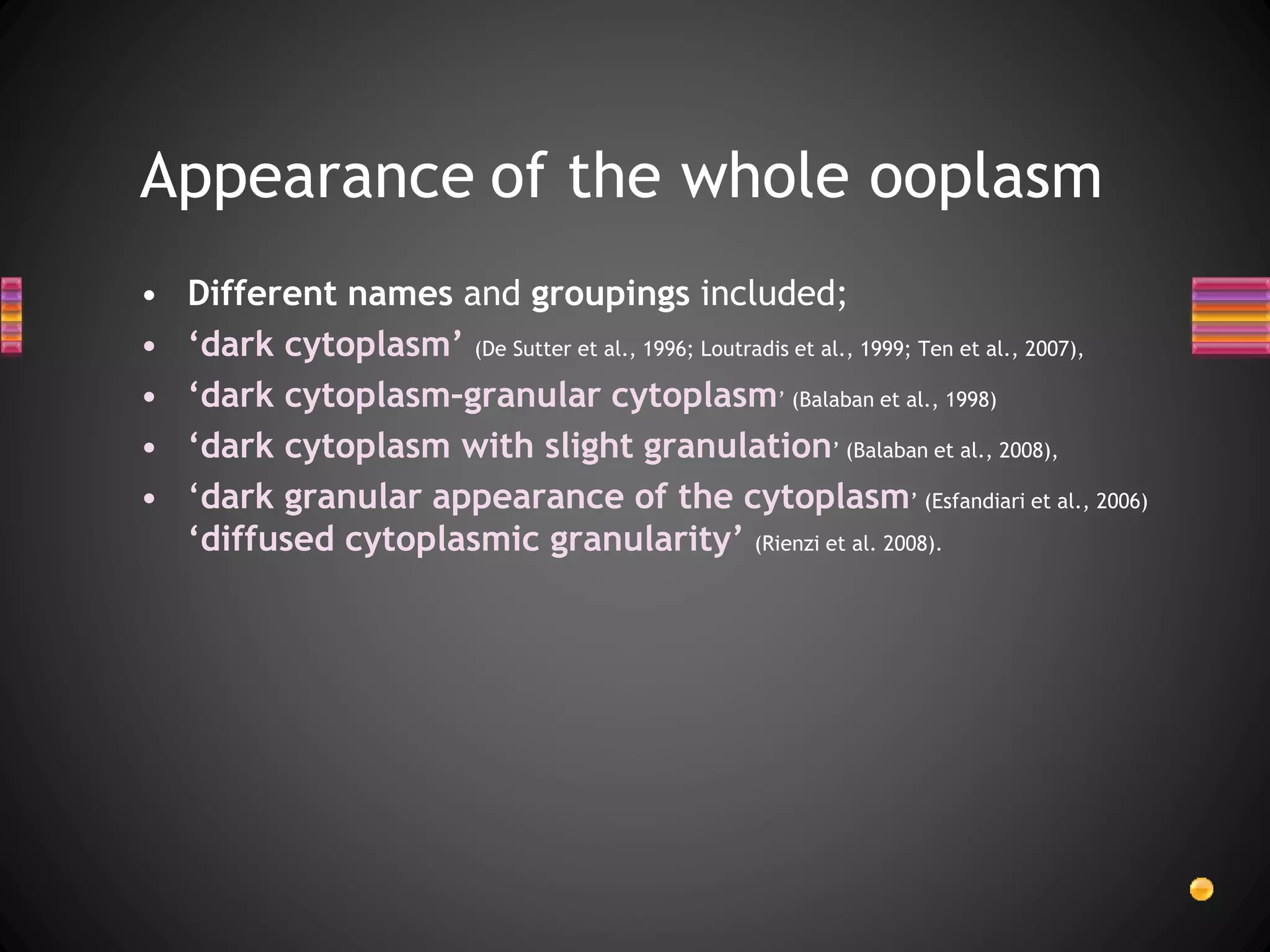 Oocyte Morphology assessment | PPTX