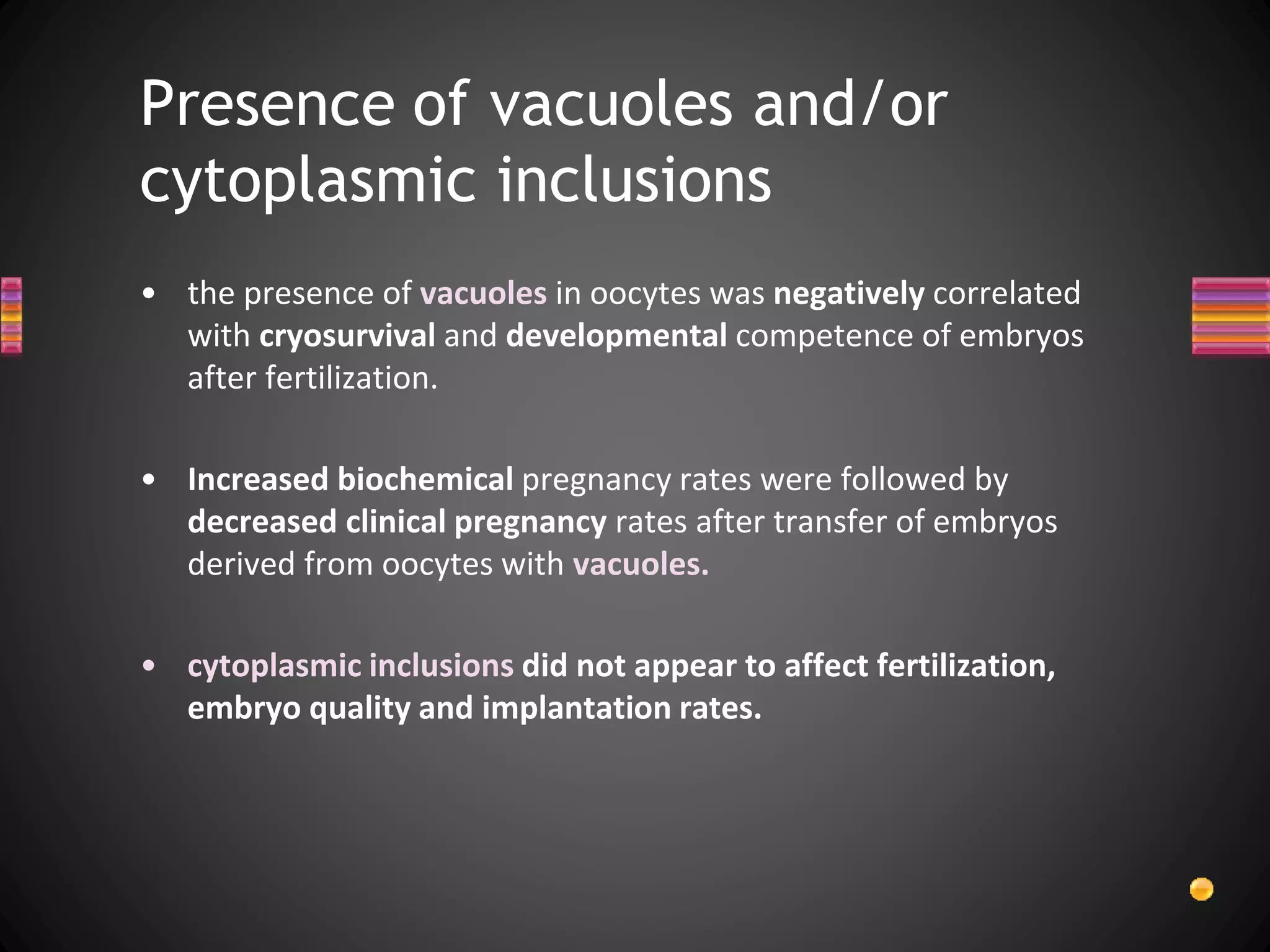 Oocyte Morphology assessment | PPTX