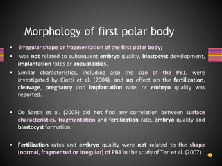 Oocyte Morphology assessment | PPTX