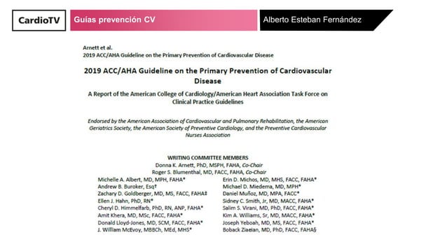 2019 ACC/AHA Primary Prevention Guidelines | PDF | Heart and Cardiovascular Diseases | Diseases ...