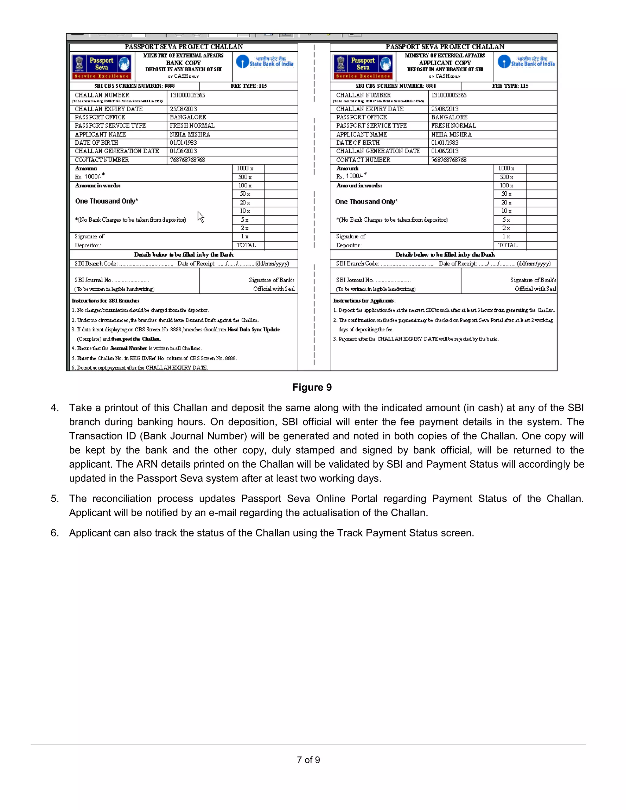 Guidelines for students applying new passport | PDF
