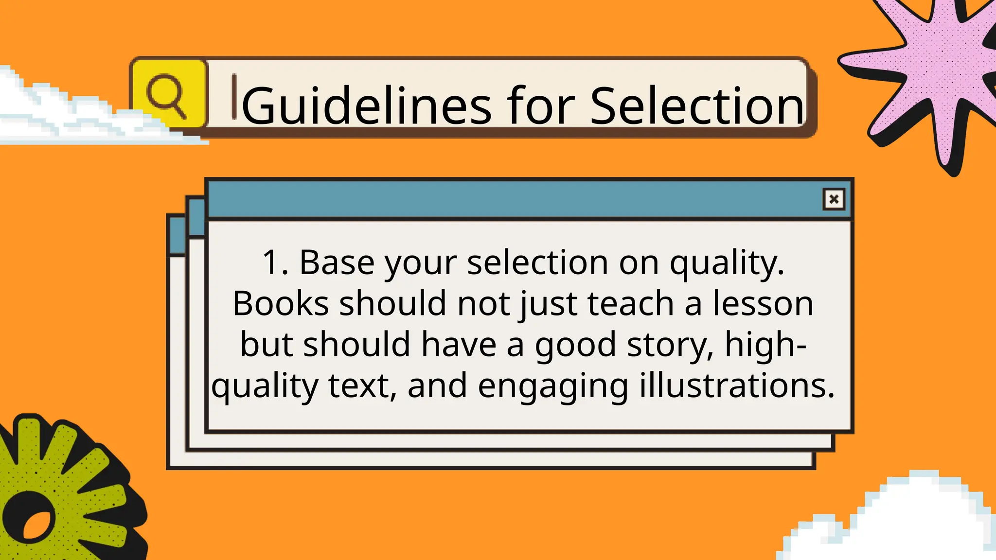 Selecting Books for Your Child: Guidelines in Finding Just Right Books ...