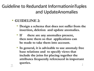 guidelines for database management system in setting up for rules in sql.pptx