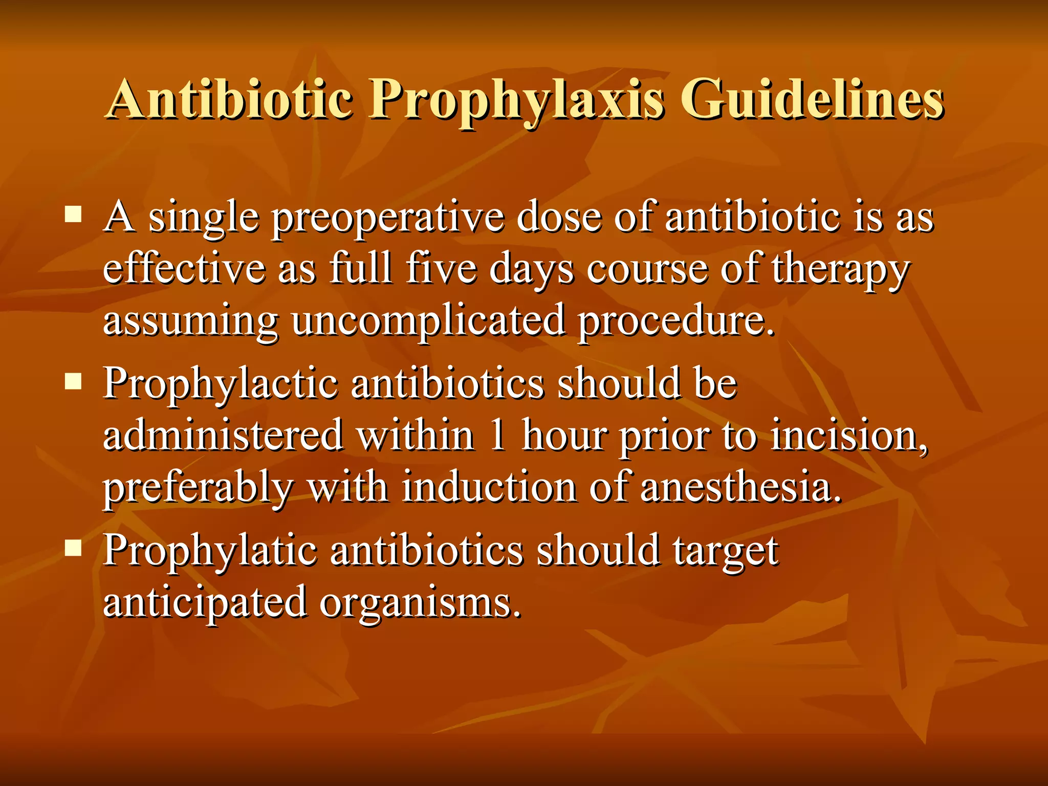 Guidelines For Antibiotic Use by doctor Saleem | PPT