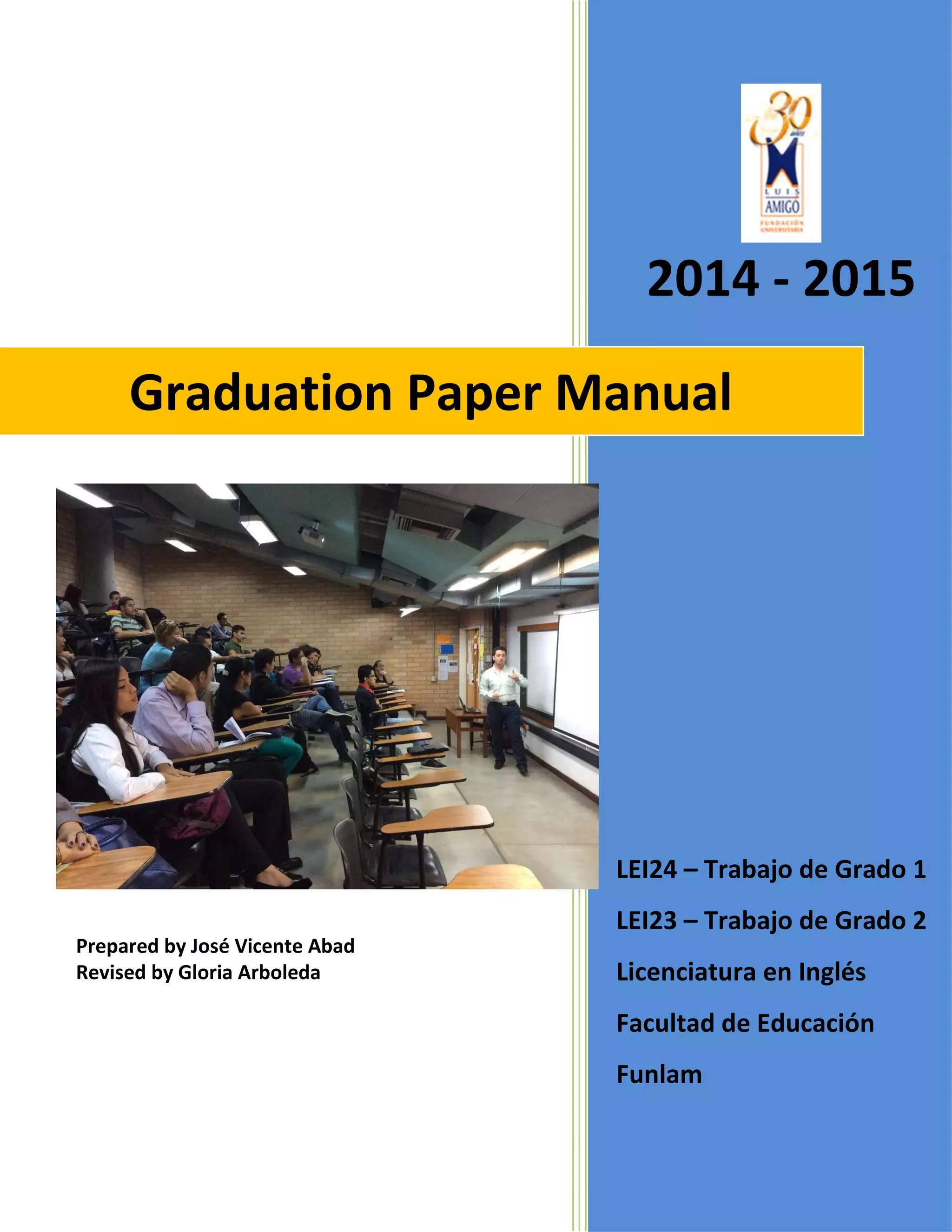 Guidelines for-graduation-paper-funlam-revised | PDF
