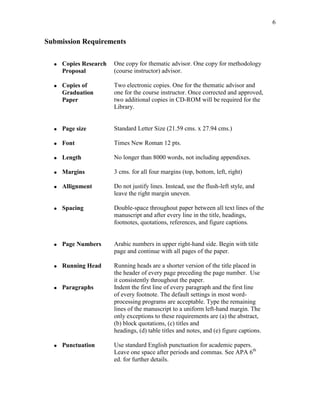 Guidelines for-graduation-paper-funlam-revised | PDF