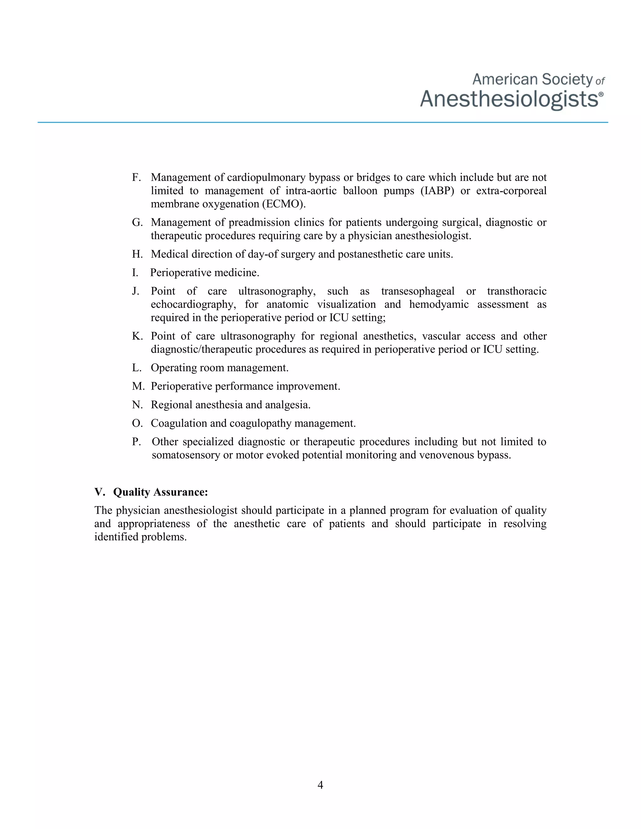 Guidelines for-patient-care-in-anesthesiology | PDF