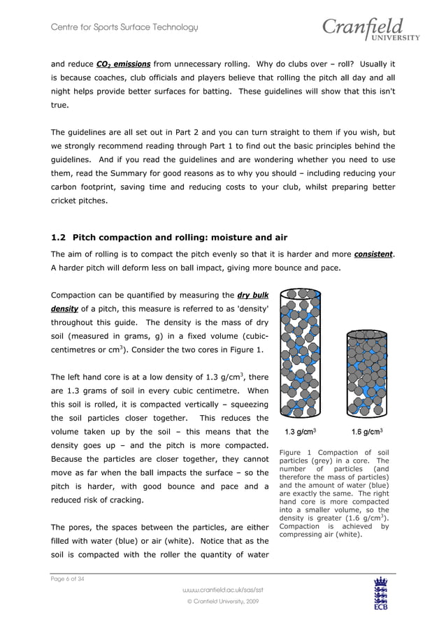 Guidelines For Rolling In Cricket 10409 | PDF
