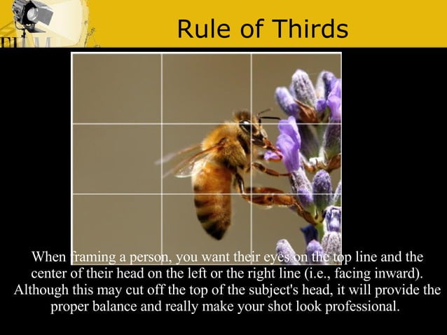 Guidelines For Shooting Effective Video | PPT