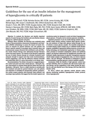 Guidelines for the use of an insulin infusion for the management of ...