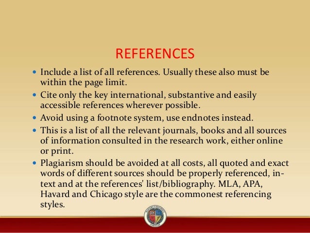 Guidelines for Writing Project