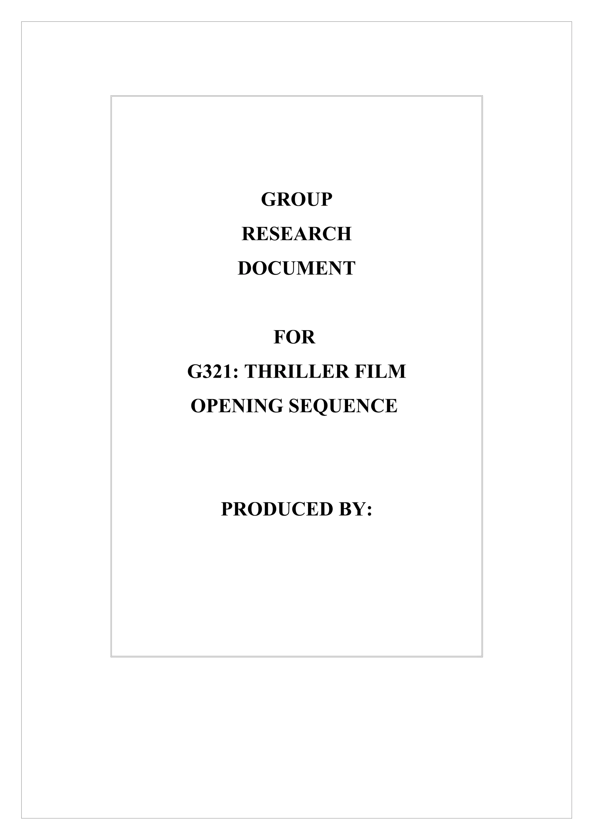 Guidelines G321 Research Doc (Group) | DOC