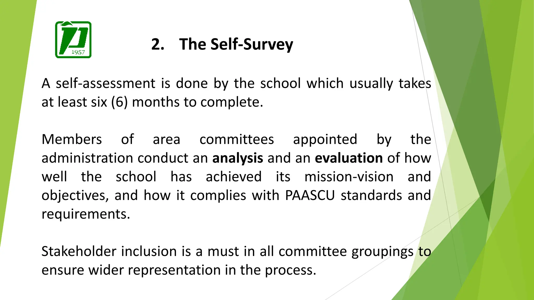 GUIDELINES IN THE CONDUCTION OF PAASCU ACCREDITATION | PPTX
