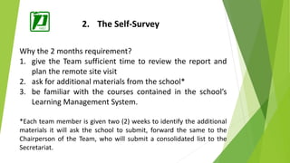 GUIDELINES IN THE CONDUCTION OF PAASCU ACCREDITATION | PPTX