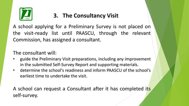 GUIDELINES IN THE CONDUCTION OF PAASCU ACCREDITATION | PPTX ...