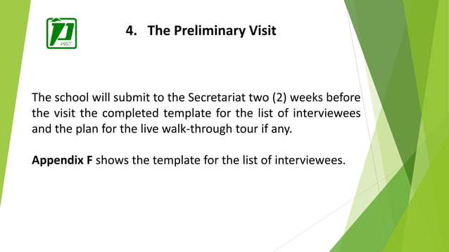 GUIDELINES IN THE CONDUCTION OF PAASCU ACCREDITATION | PPTX ...