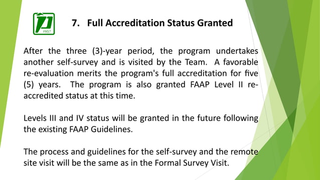 GUIDELINES IN THE CONDUCTION OF PAASCU ACCREDITATION | PPTX ...