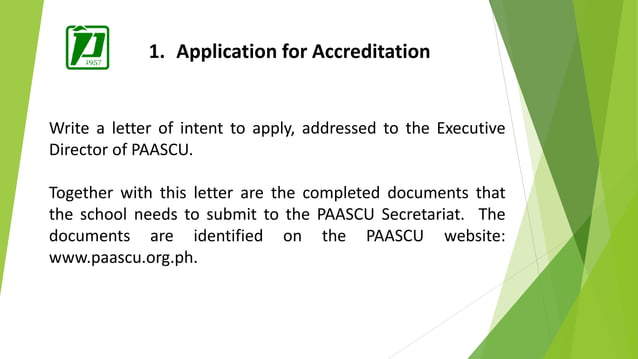 GUIDELINES IN THE CONDUCTION OF PAASCU ACCREDITATION | PPTX ...