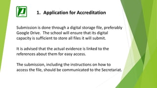 GUIDELINES IN THE CONDUCTION OF PAASCU ACCREDITATION | PPTX