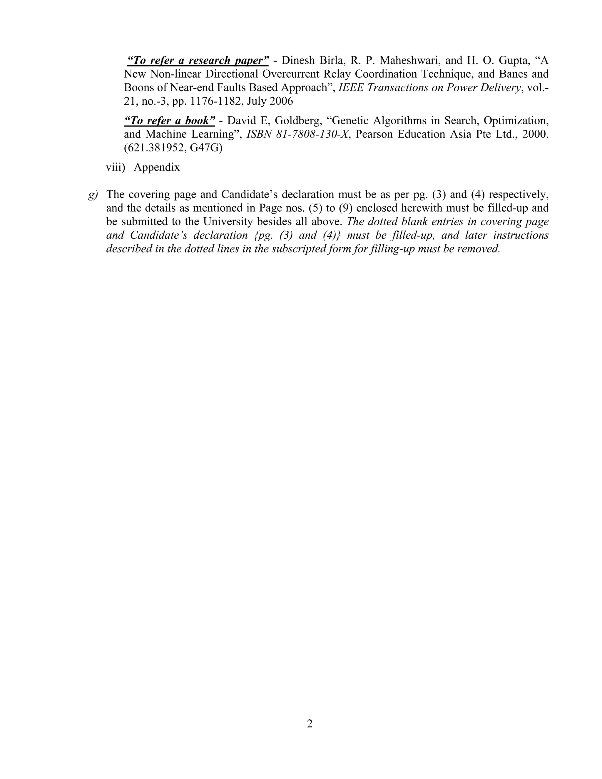 Guidelines m tech-disseratation | PDF