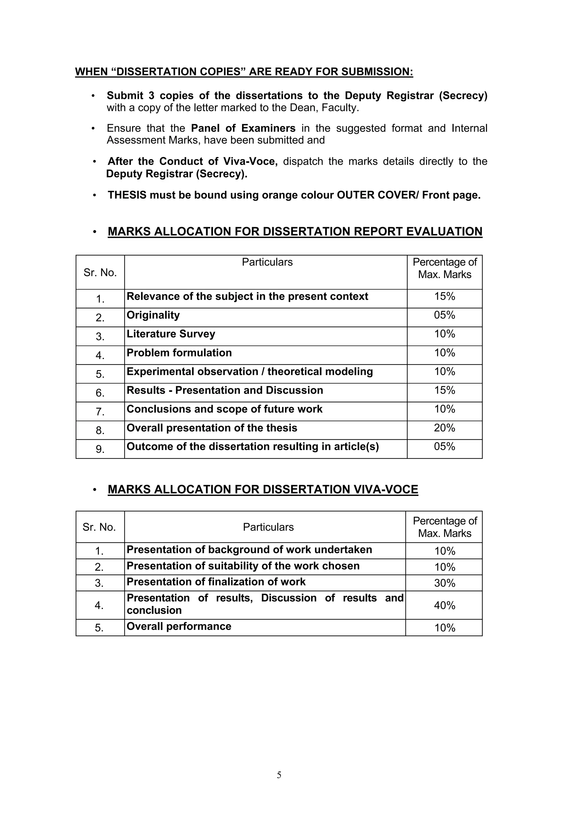 Guidelines m tech-disseratation | PDF