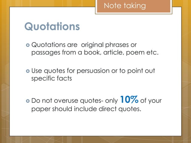 Guidelines notetaking | PPTX