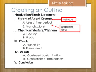 Guidelines notetaking | PPT
