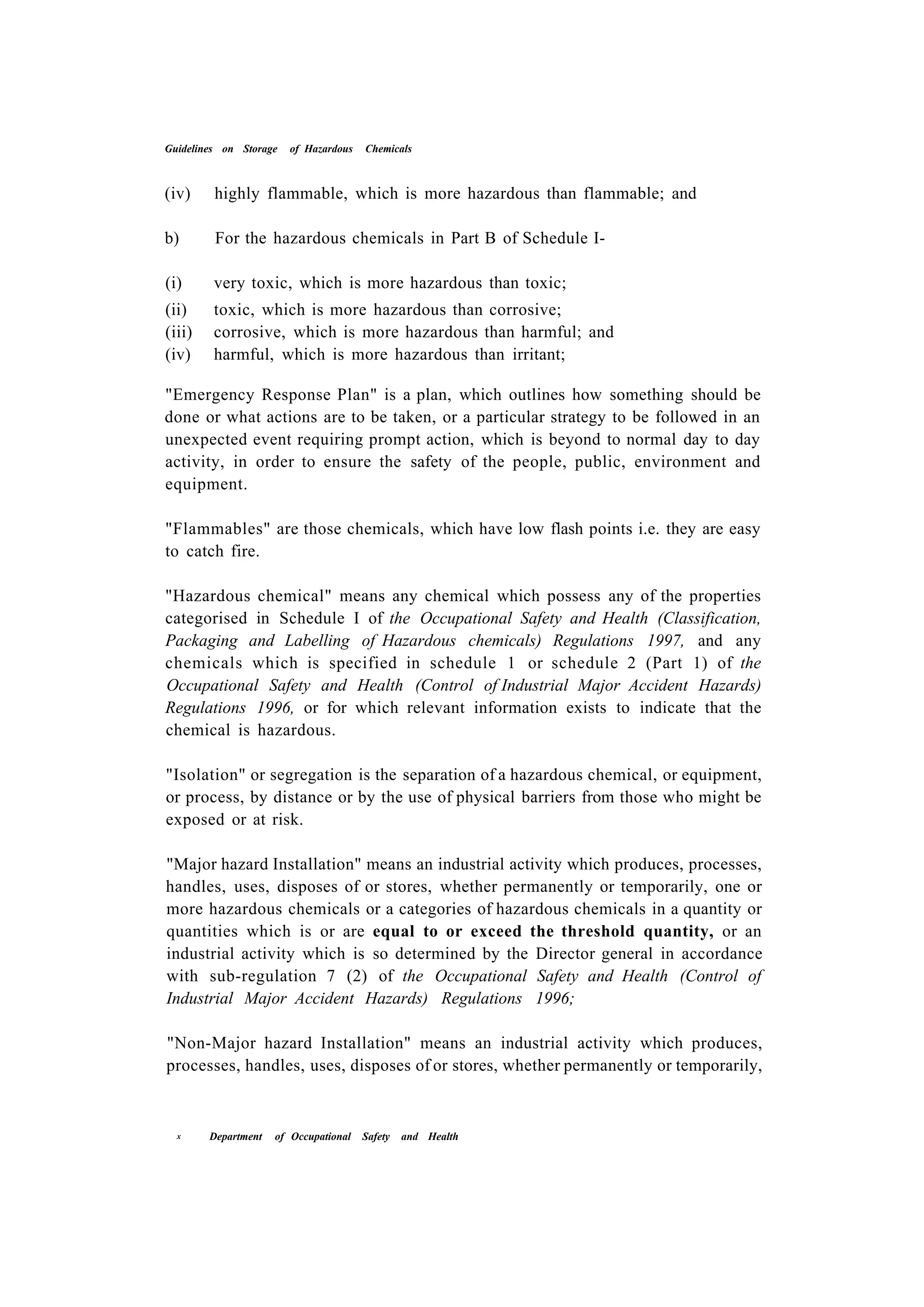 Guidelines on-storage-of-hazardous-chemical-a-guide-for-a-safe-w | PDF