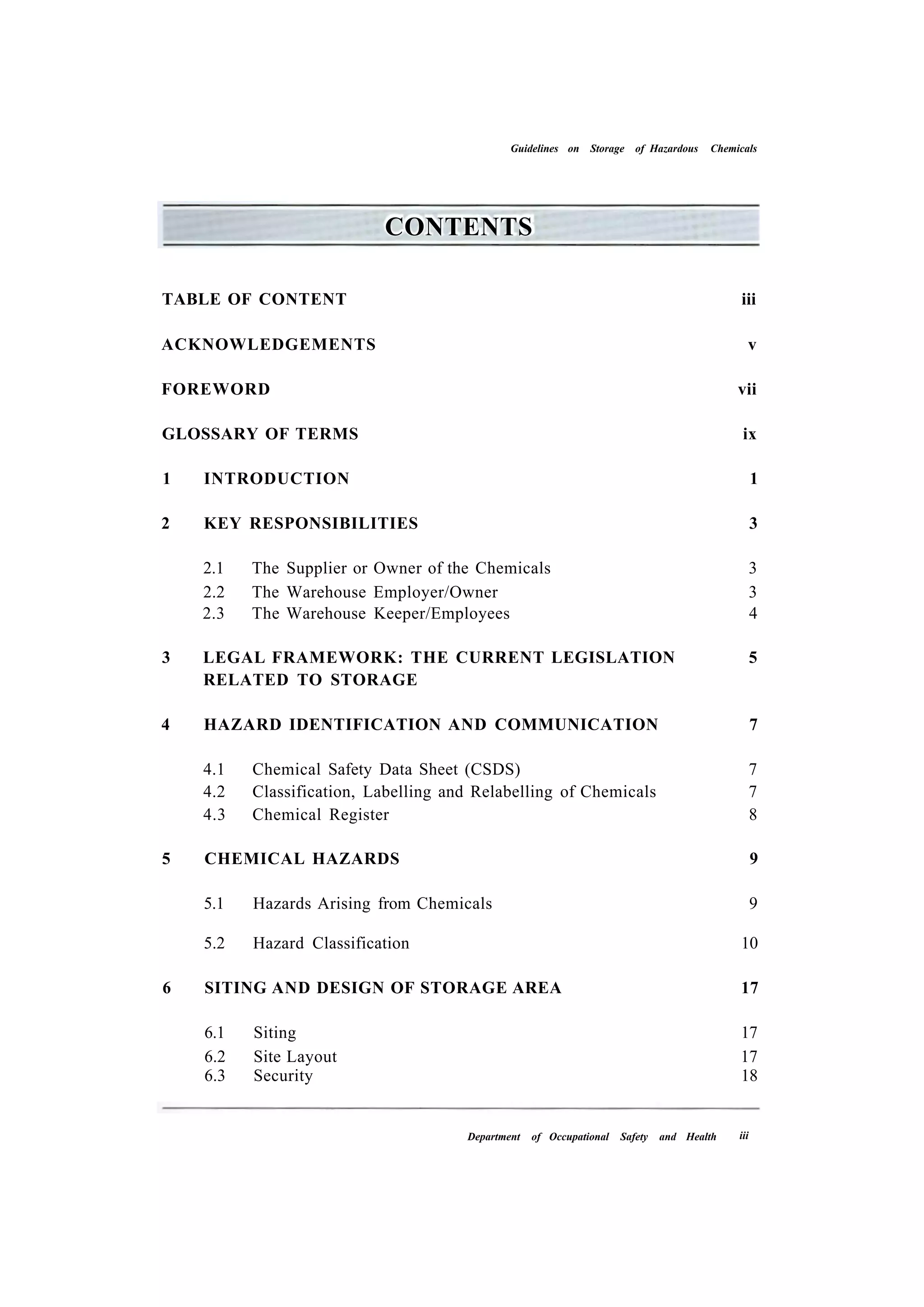 Guidelines on-storage-of-hazardous-chemical-a-guide-for-a-safe-w | PDF