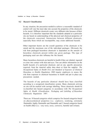 Guidelines on-storage-of-hazardous-chemical-a-guide-for-a-safe-w | PDF