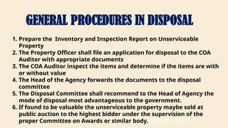 GUIDELINES-ON-THE-DISPOSAL-OF-UNSERVICEABLE-GOVERNMENT-PROPERTIES-3.pptx